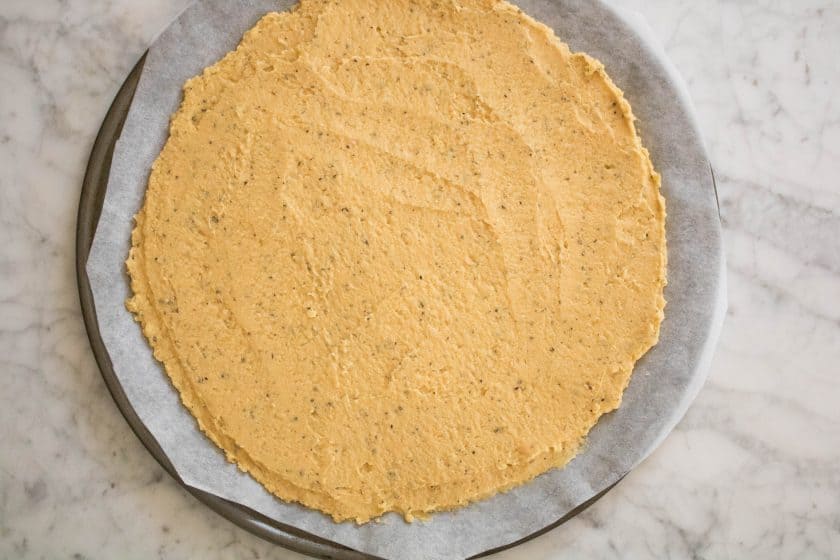 Easy Gluten-free Chickpea Pizza Crust - Lifestyle of a Foodie
