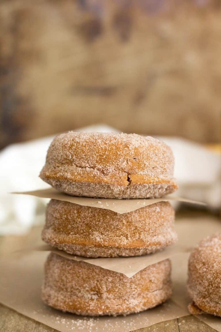 The Easiest Small Batch Pumpkin Donuts (YIELD 4) - Lifestyle of a Foodie