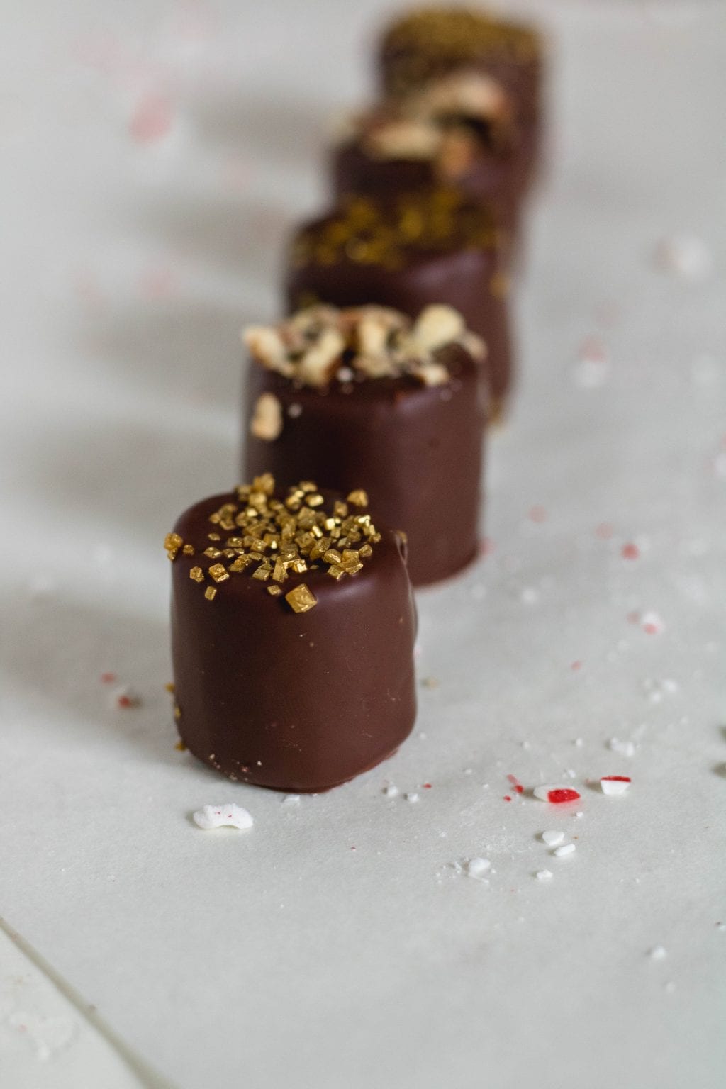 The easiest Chocolate Covered Marshmallows - Lifestyle of a Foodie