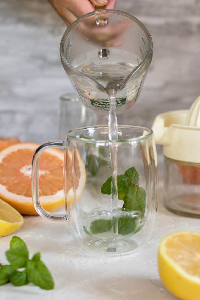 The best Detox Warm Grapefruit Tea - Lifestyle of a Foodie