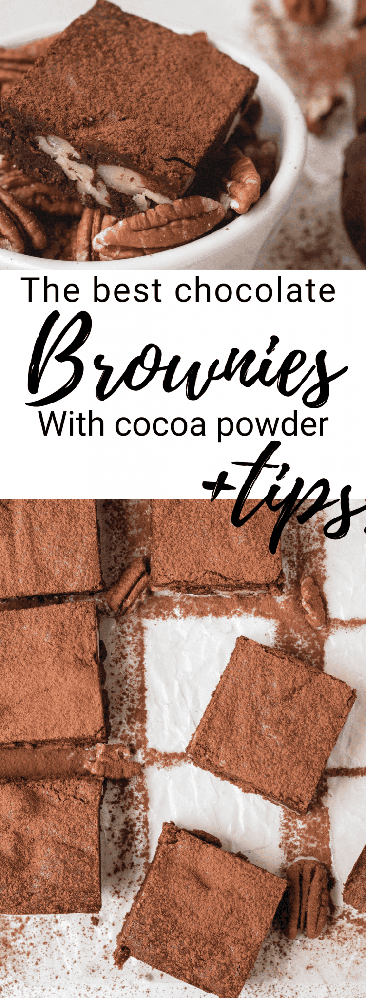 How to Make Chewy Brownies With Cocoa Powder - Lifestyle of a Foodie