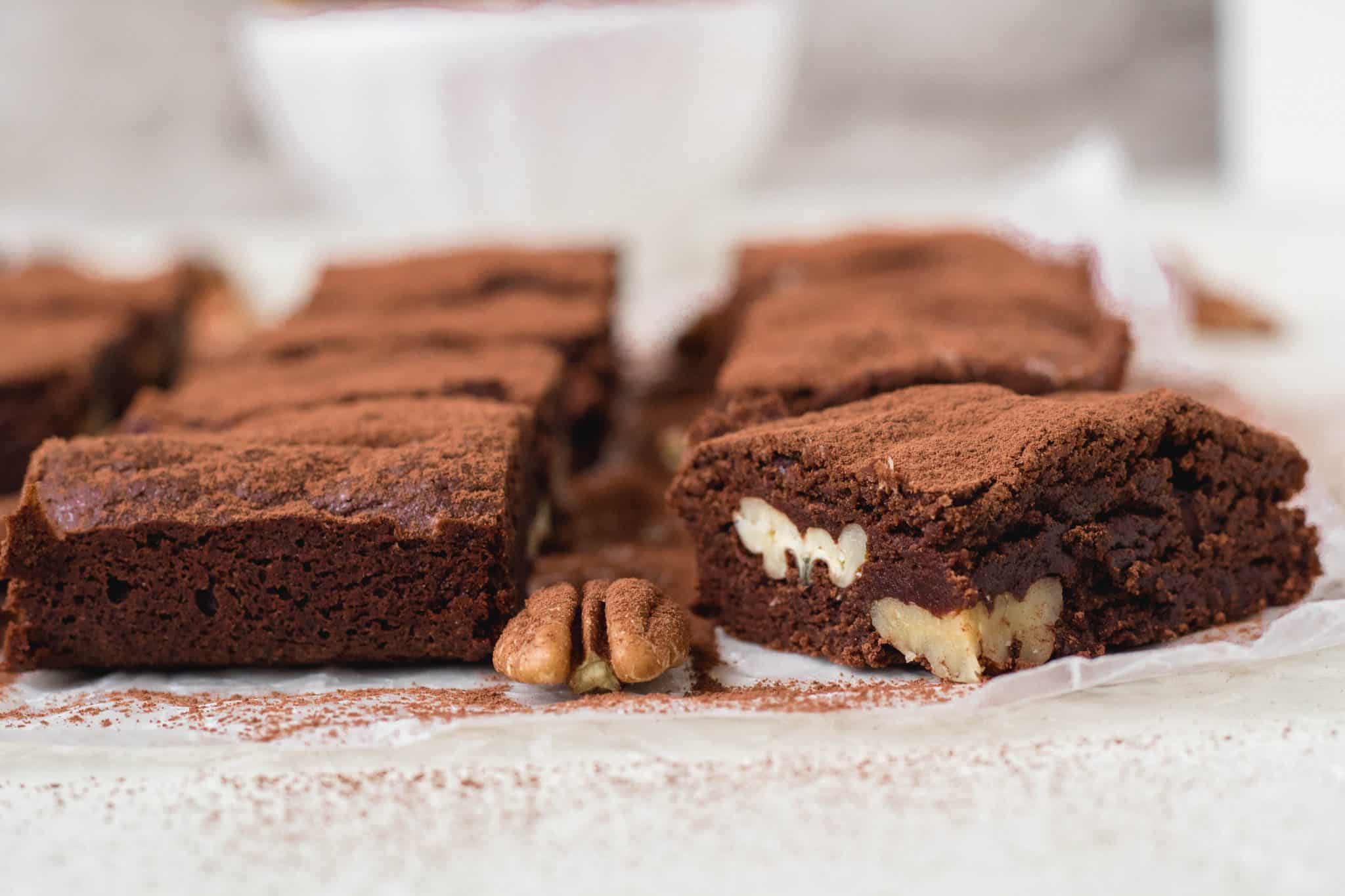 Easy chewy Brownies With Cocoa Powder - Lifestyle of a Foodie