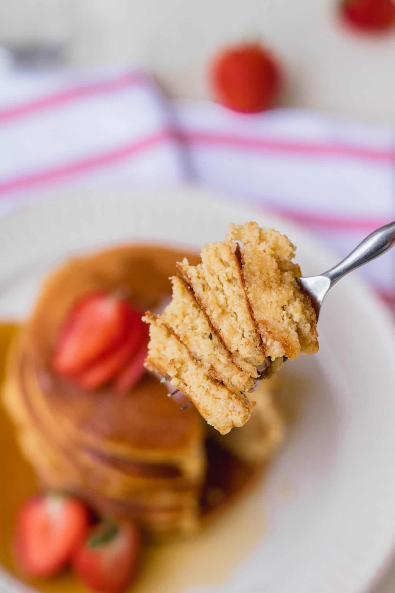 The World's Best Fluffy Almond Flour Pancakes - Lifestyle of a Foodie