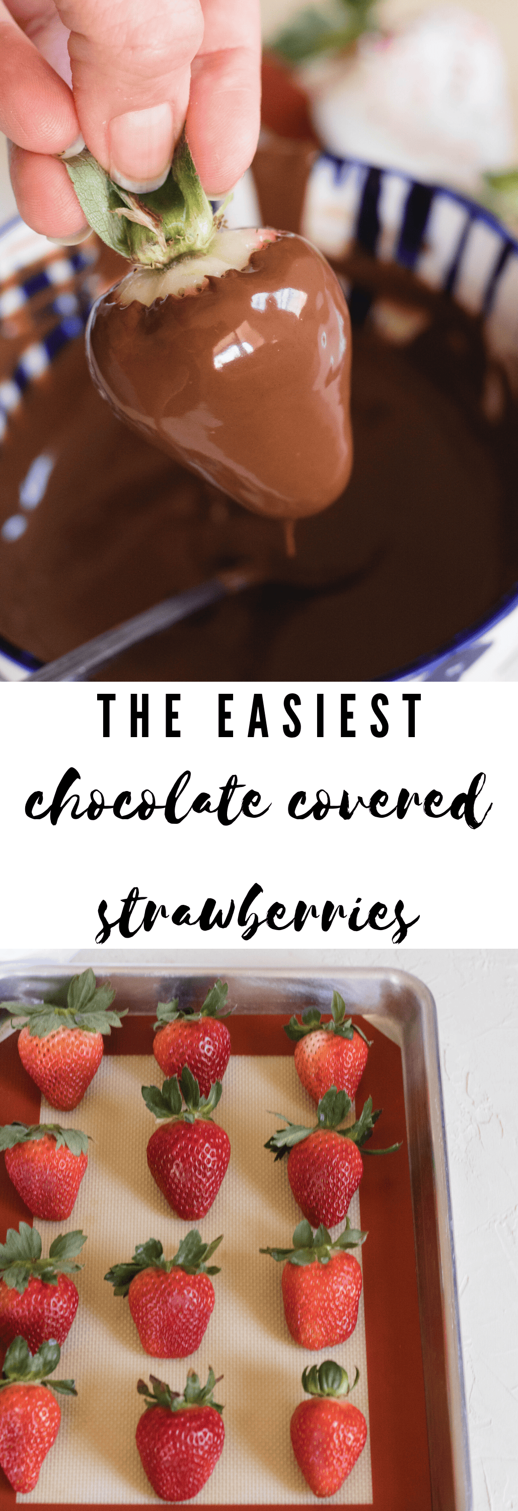 Chocolate Dipped Strawberries recipe - Lifestyle of a Foodie
