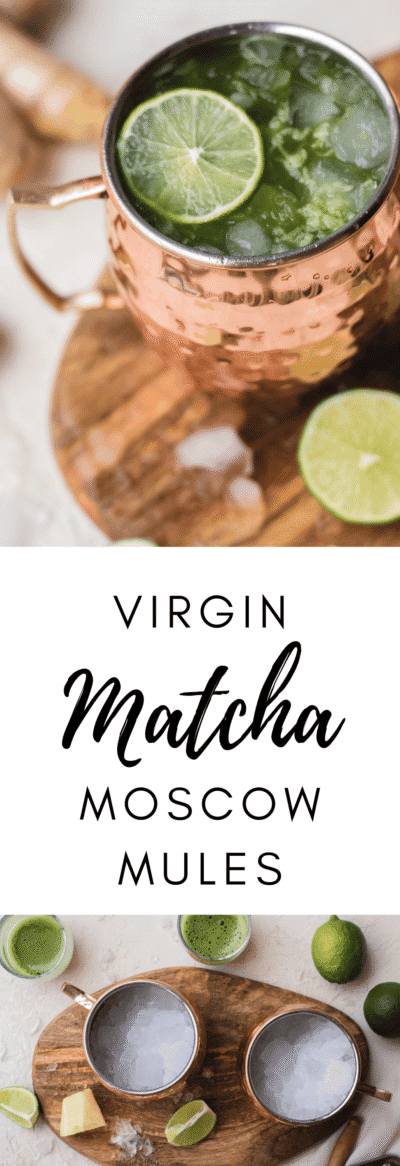 Virgin Matcha Moscow Mule - Lifestyle of a Foodie