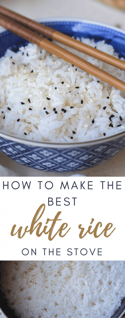 How to cook white rice on the stove perfectly - Lifestyle of a Foodie