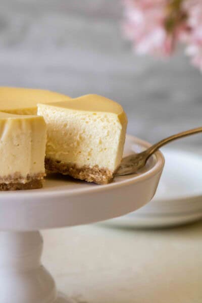 4-Inch Cheesecake Recipe (Easy Small Batch Dessert)