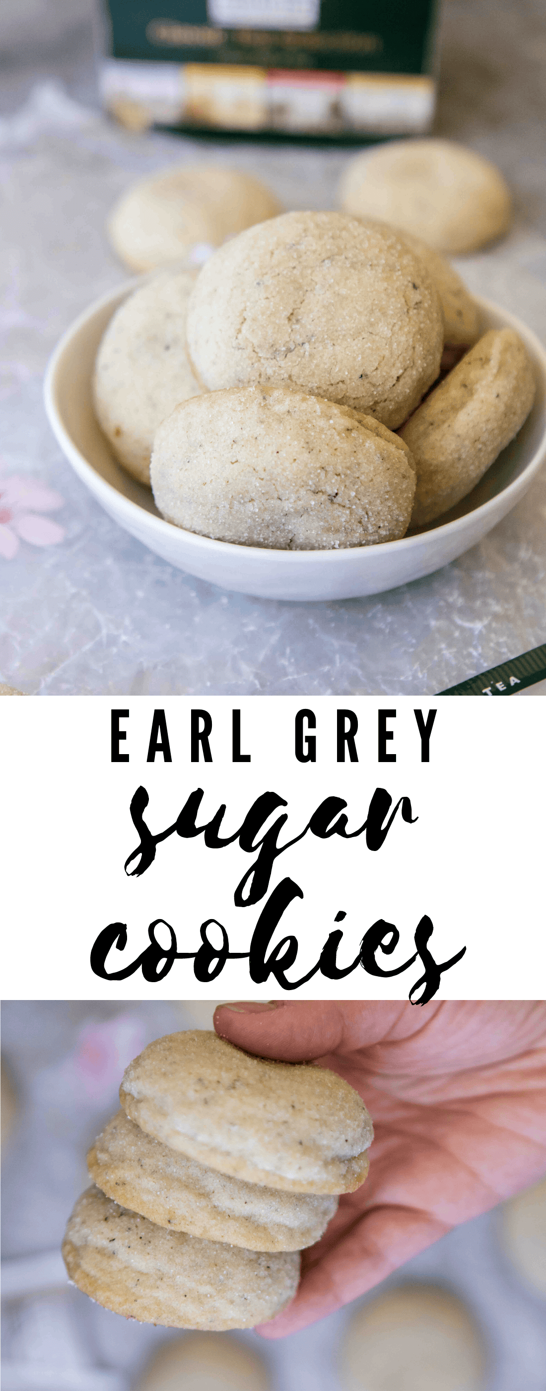 Thick Earl Grey Cookies - Lifestyle of a Foodie