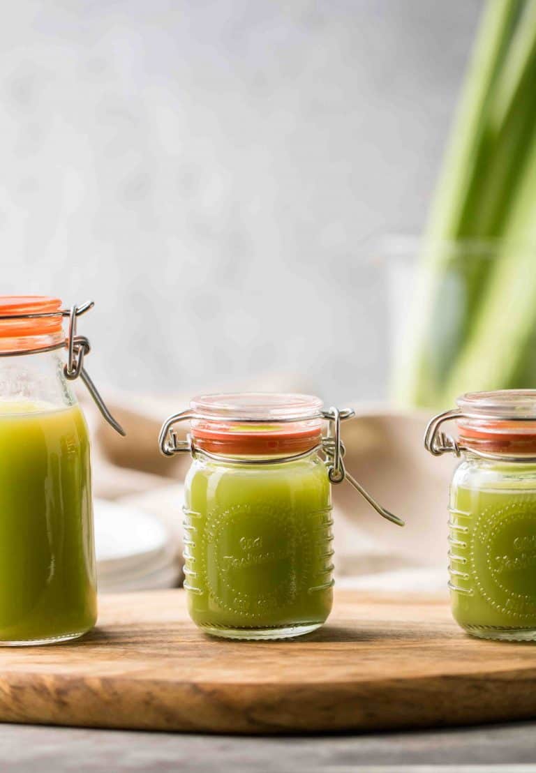 20 Cents healthy Green Shots at home! (no juicer) - Lifestyle of a Foodie