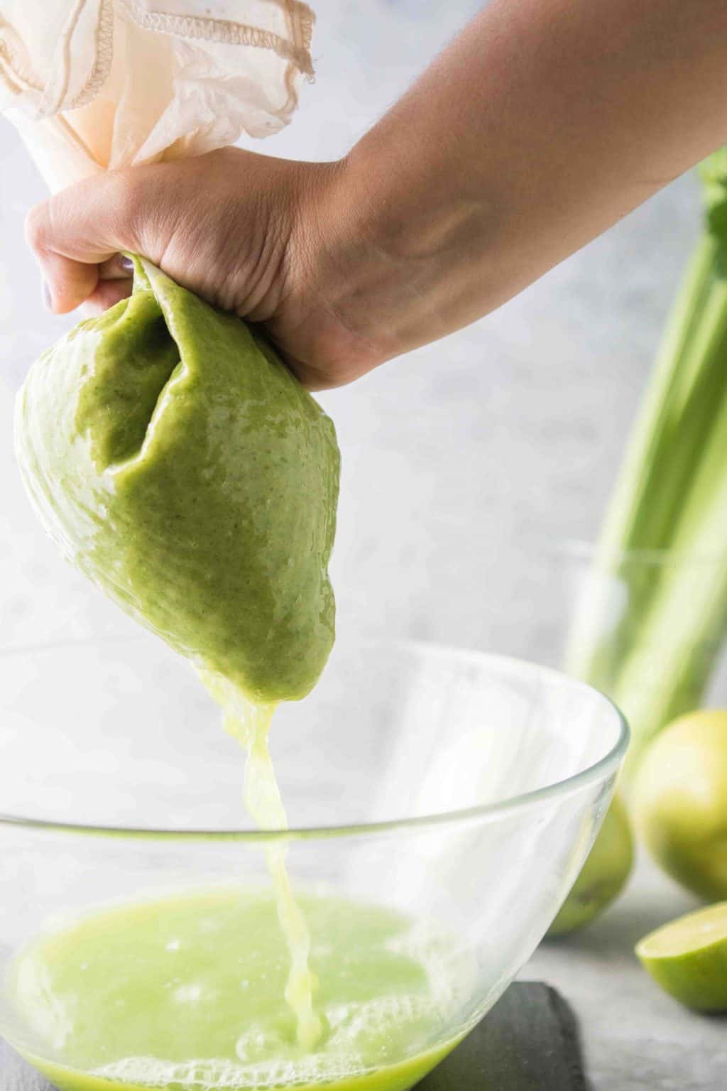 20 Cents healthy Green Shots at home! (no juicer) - Lifestyle of a Foodie