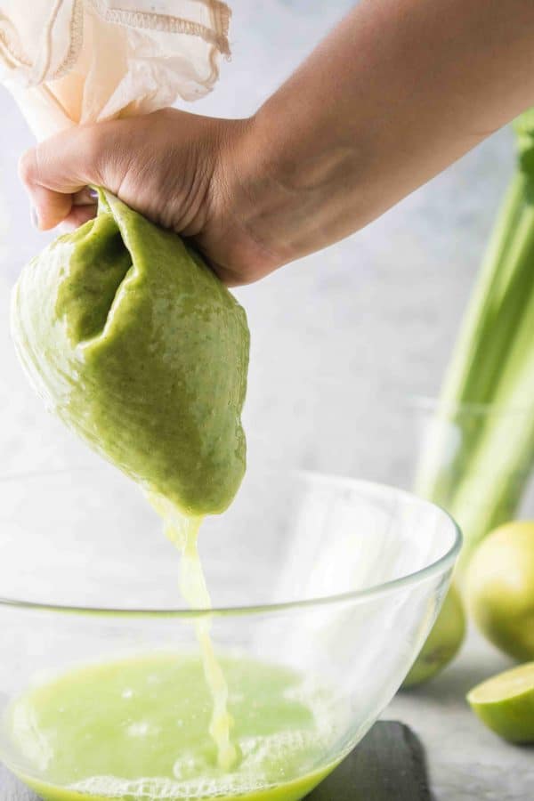 20 Cents healthy Green Shots at home! (no juicer) - Lifestyle of a Foodie