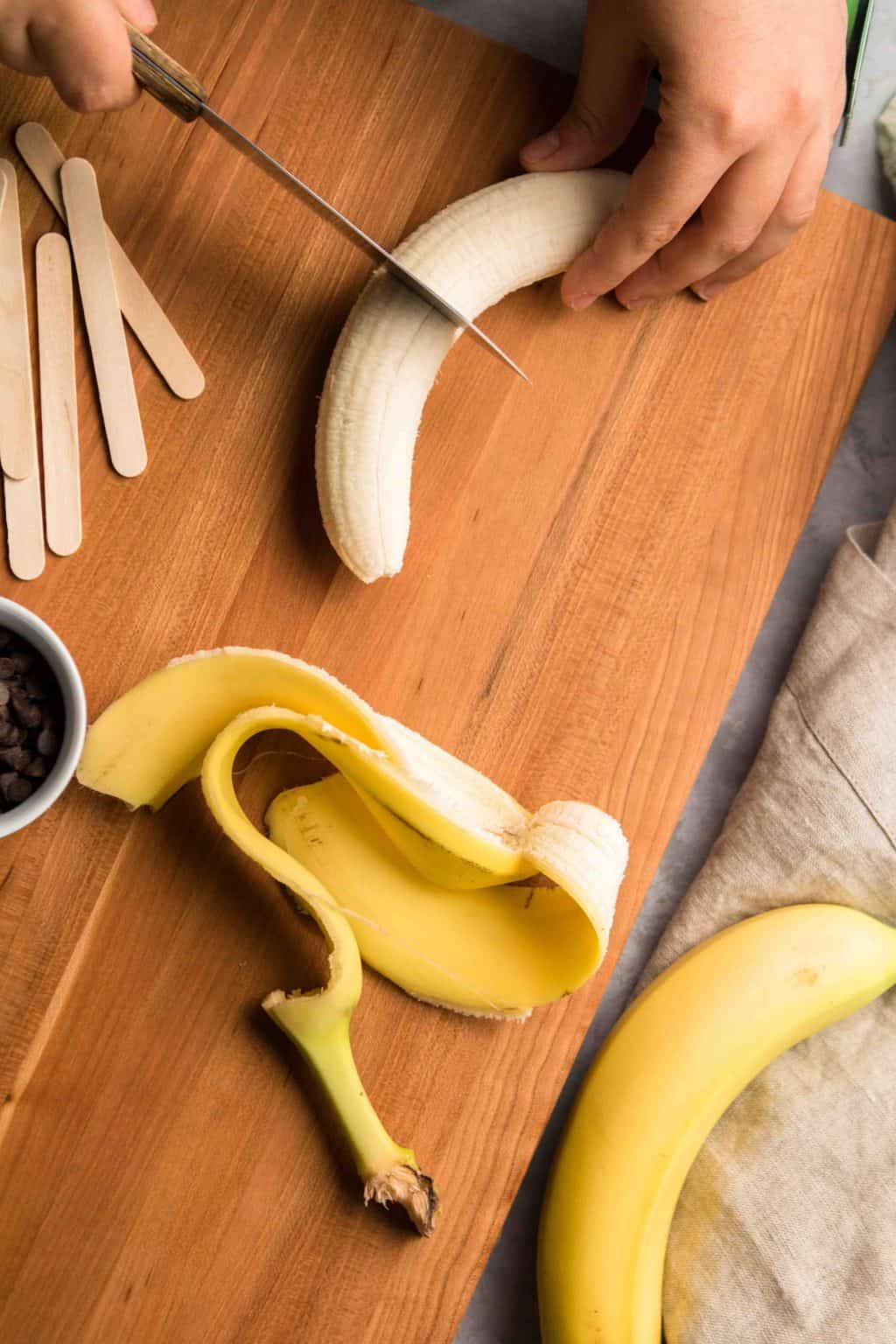 Boonanas - Frozen Banana Ghosts Halloween treat - Lifestyle of a Foodie