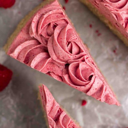 Easy Raspberry Cake With Raspberry Buttercream - Lifestyle of a Foodie