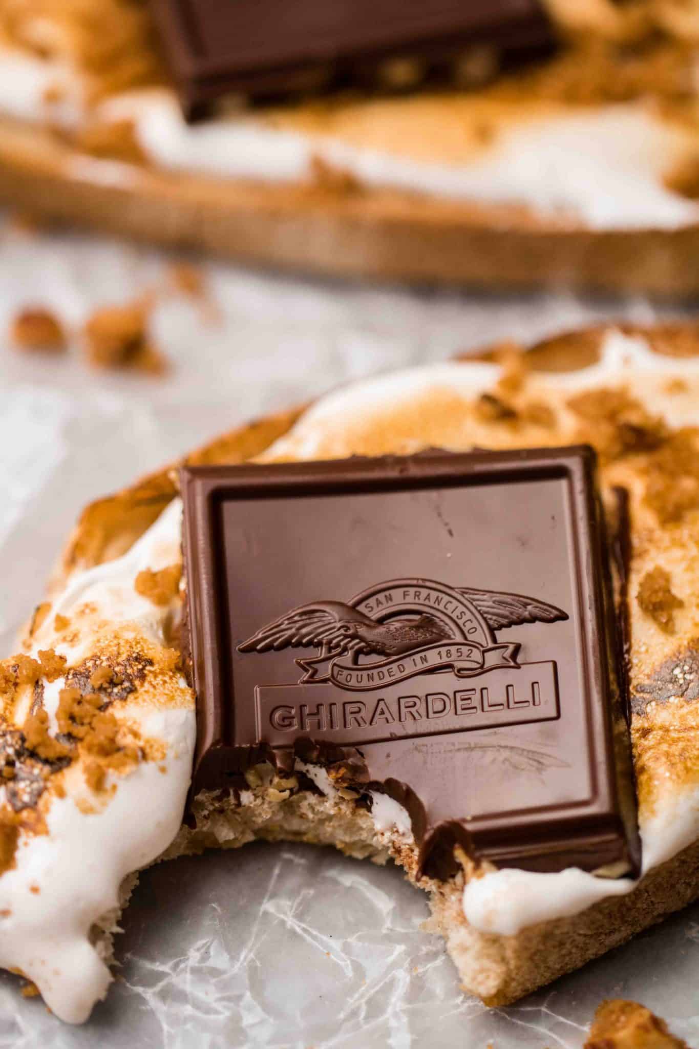 Your favorite Fancy Ghirardelli S'mores Toast recipe - Lifestyle of a ...