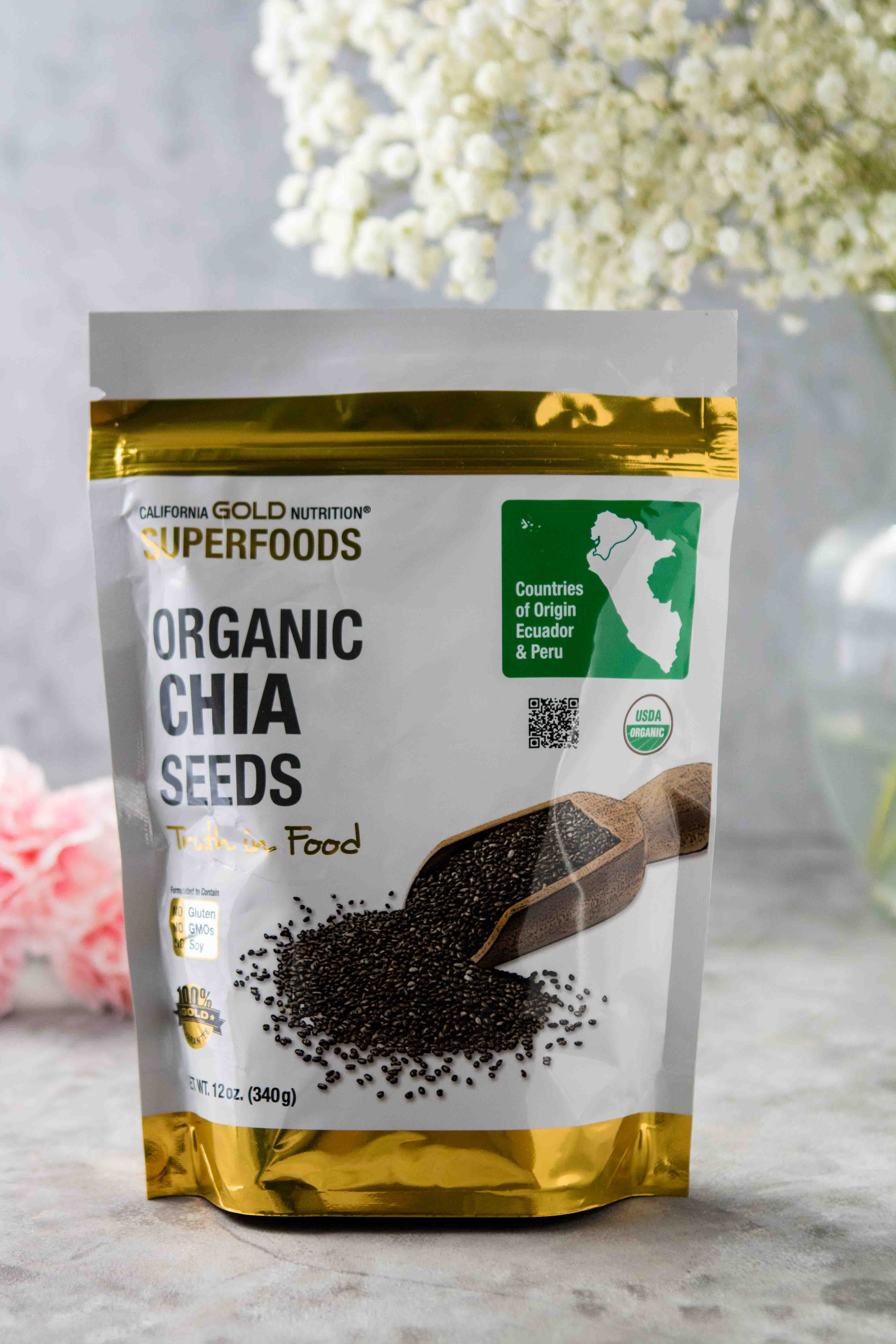 Easy Keto Summer Matcha Lemonade with Chia Seeds - Lifestyle of a Foodie