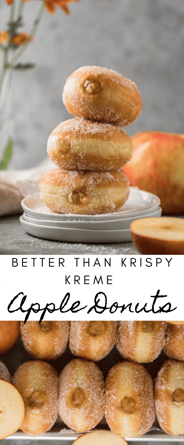 Better Than Krispy Kreme Apple Donuts - Lifestyle of a Foodie