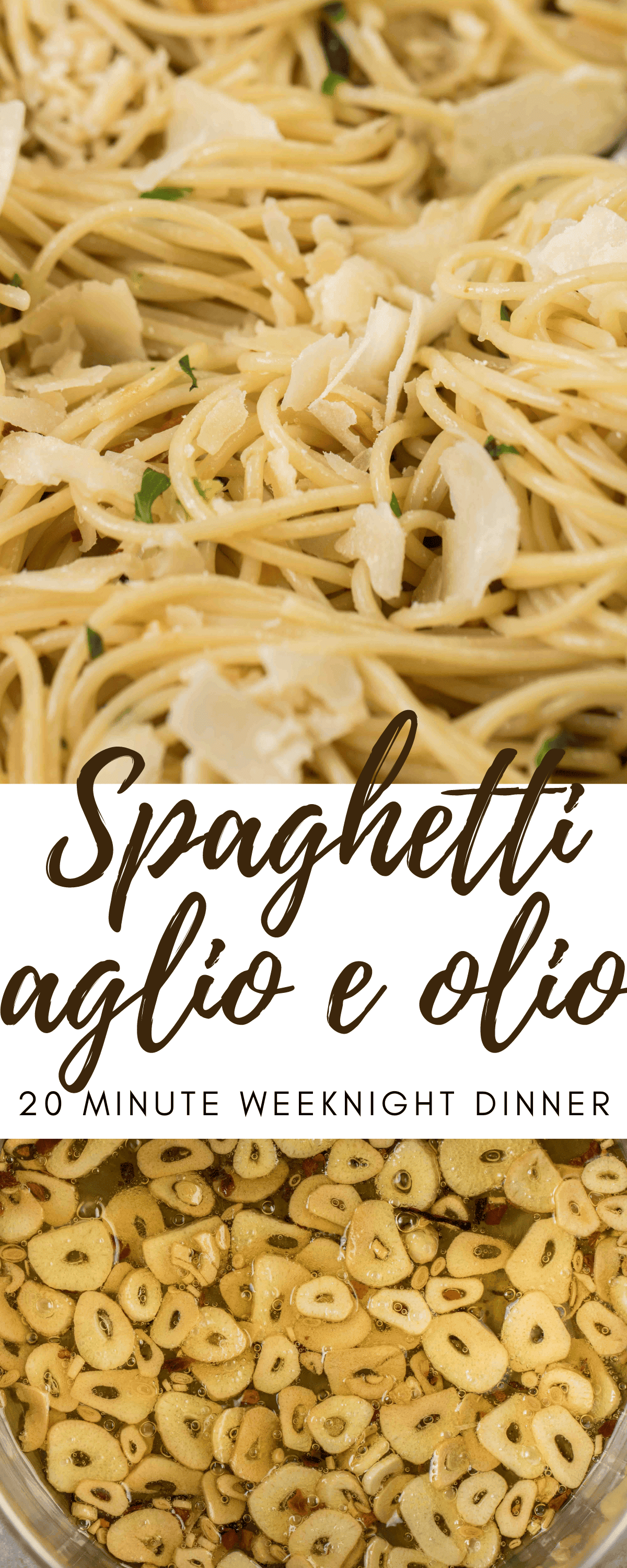 Spaghetti Aglio e Olio (pasta with garlic and oil) - Lifestyle of a Foodie