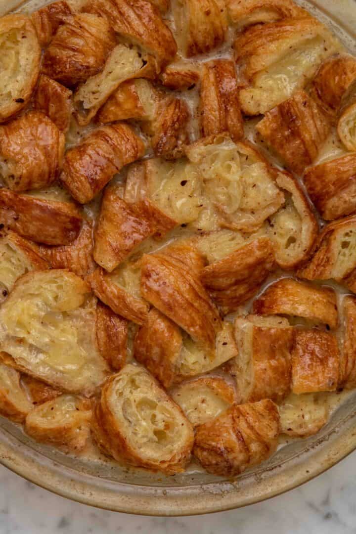 The Best Croissant french toast bake EVER! - Lifestyle of a Foodie