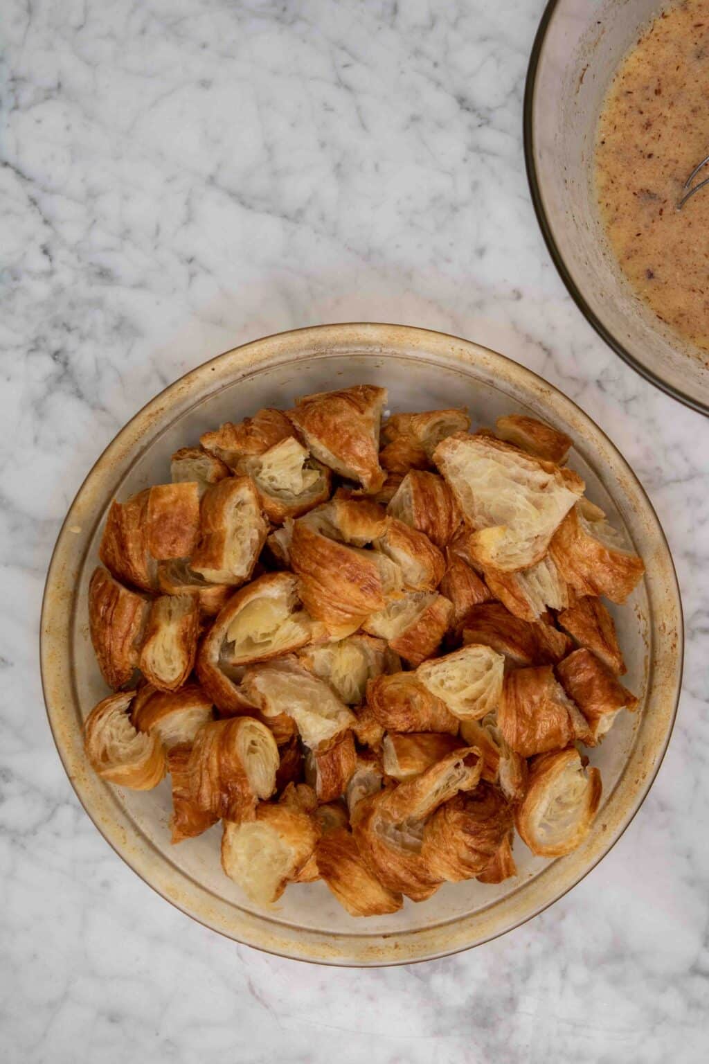 The Best Croissant french toast bake EVER! - Lifestyle of a Foodie