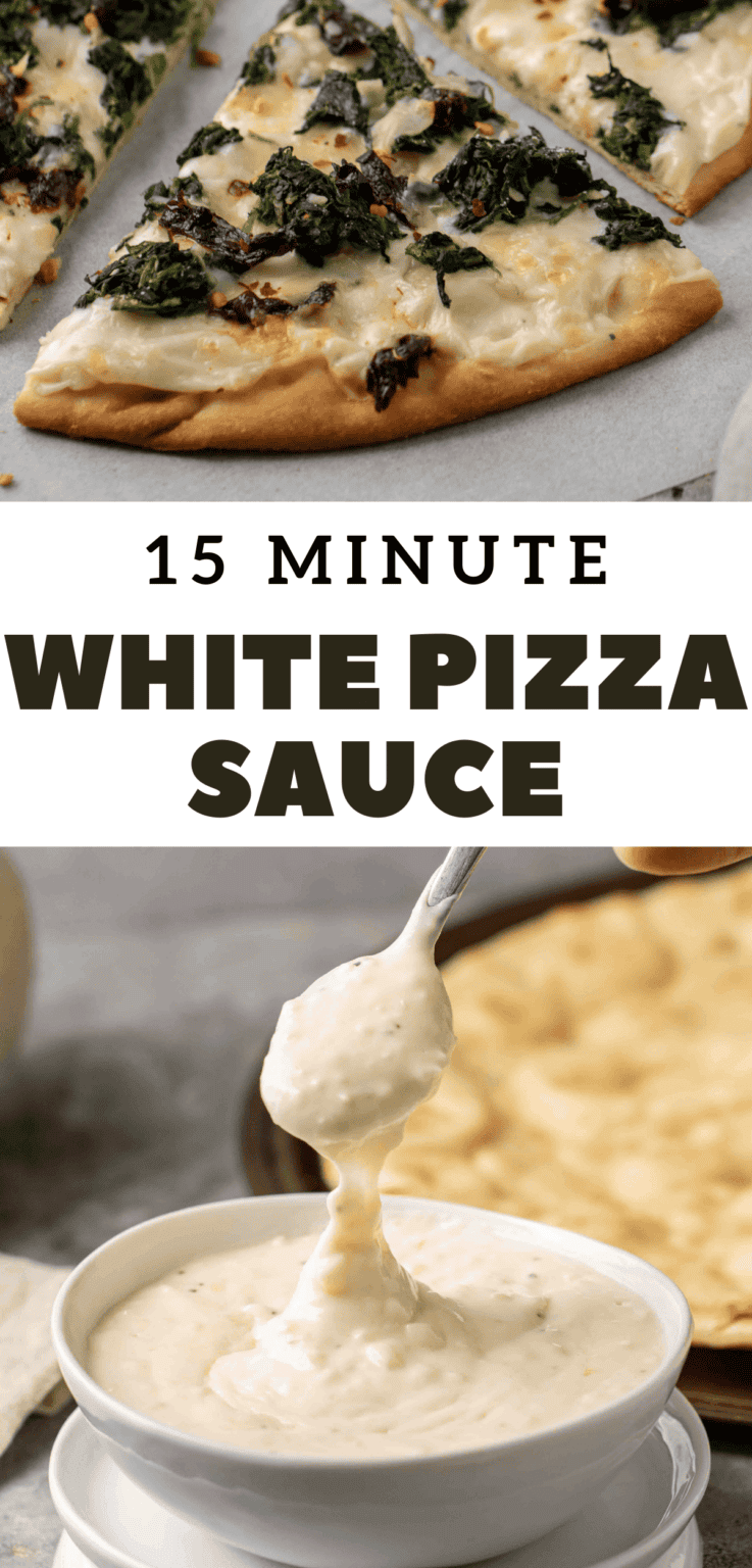Creamy Garlic Pizza Sauce recipe - Lifestyle of a Foodie