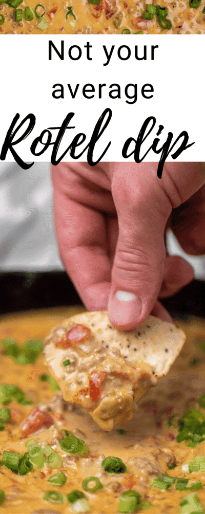 Cheese Rotel Dip Recipe but Better! - Lifestyle of a Foodie