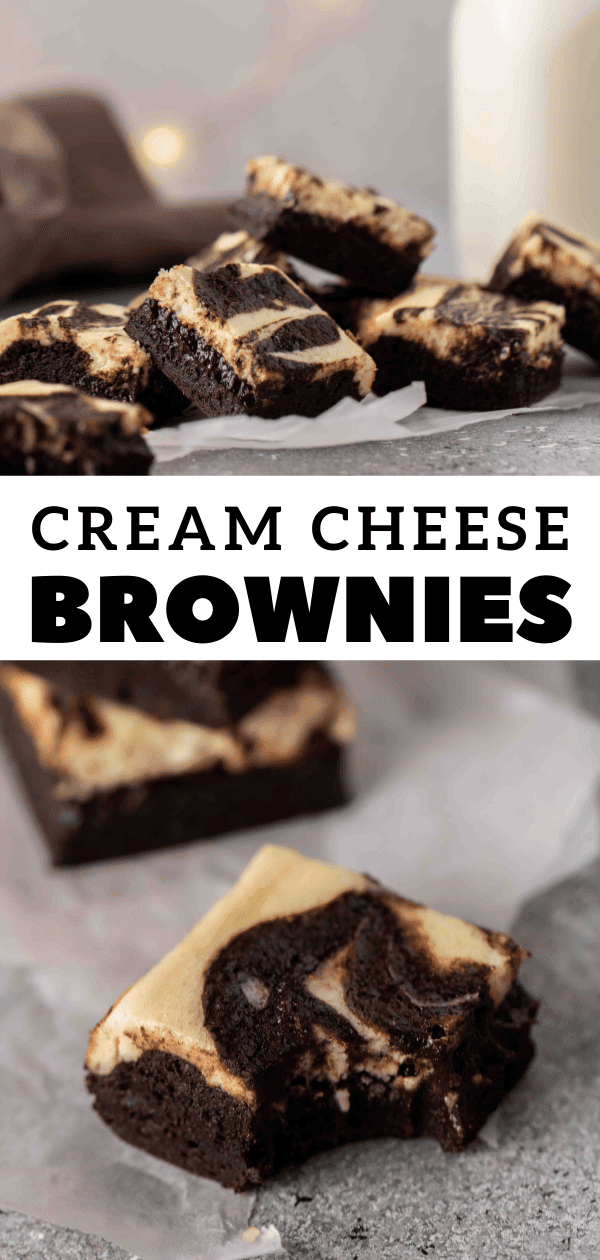 Easy Fudgy Cream Cheese Brownies - Lifestyle of a Foodie