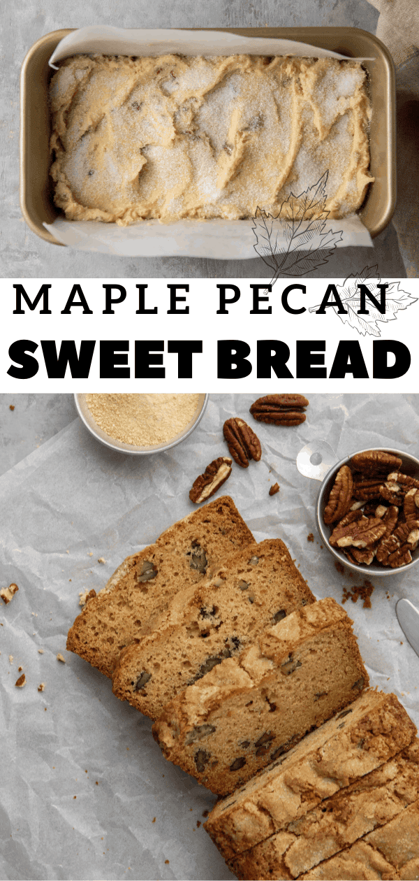 Rich Maple Pecan Bread Loaf with Creme Fraiche - Lifestyle of a Foodie