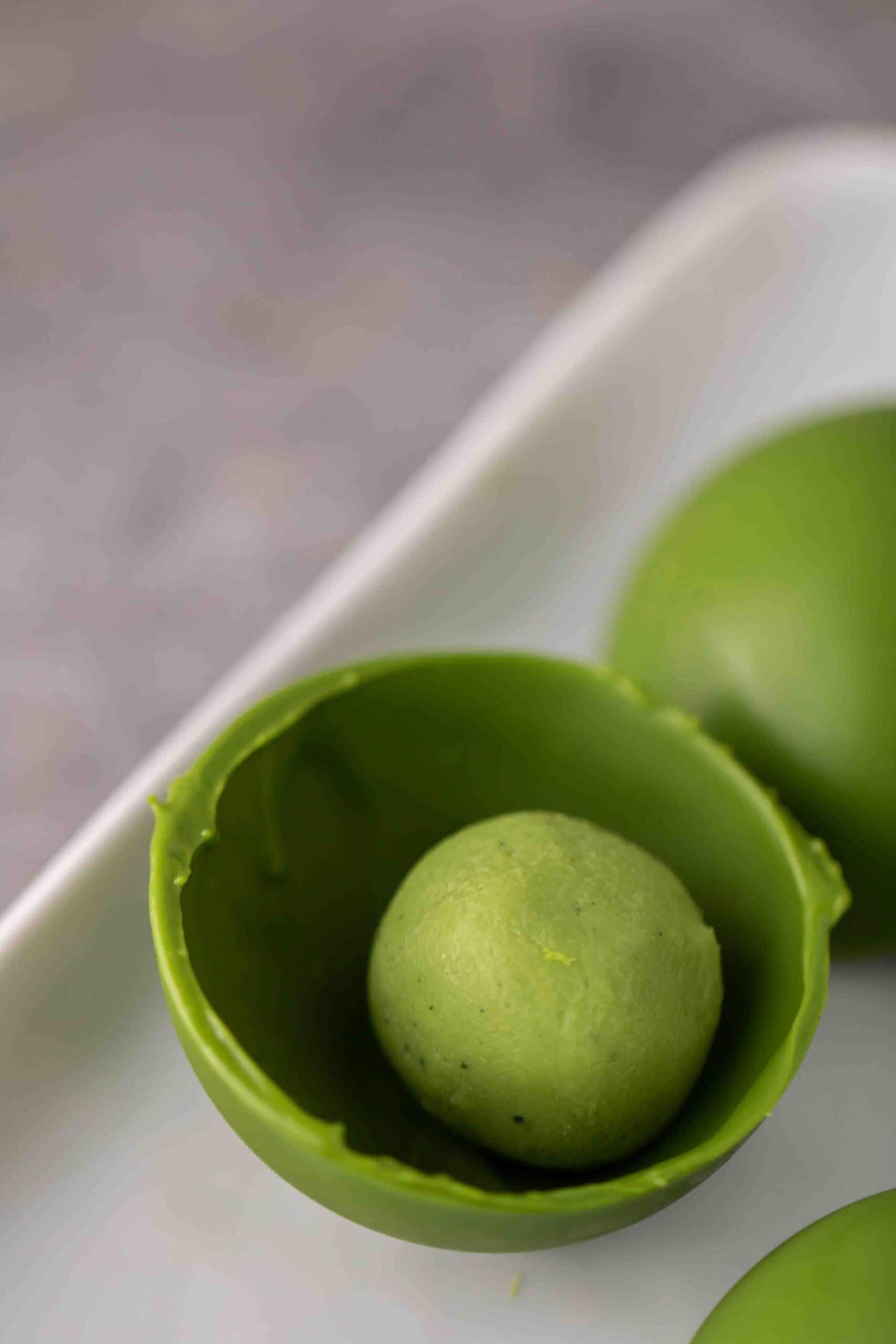 Cute Green Tea Matcha Hot Chocolate Bombs - Lifestyle of a Foodie