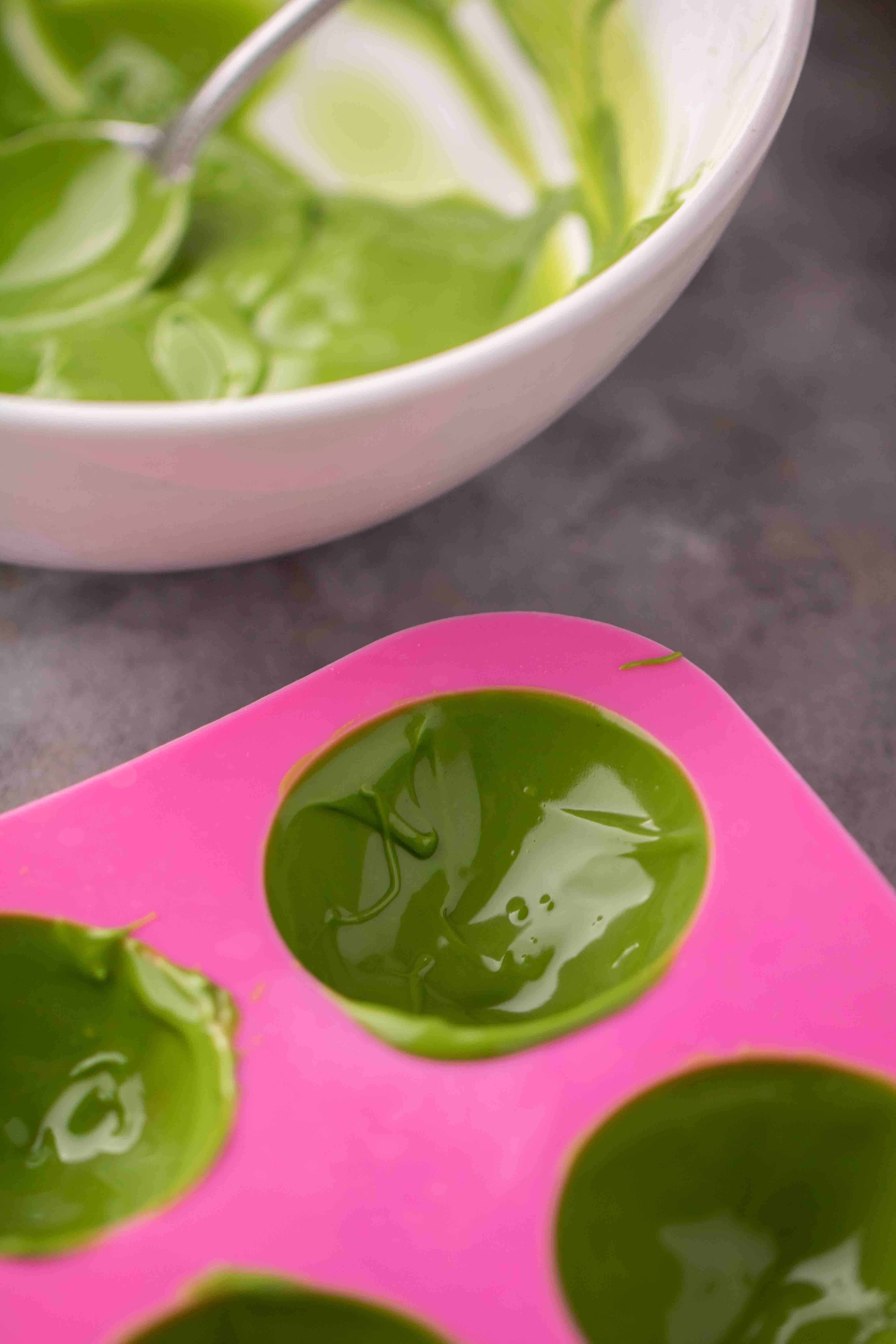 Cute Green Tea Matcha Hot Chocolate Bombs - Lifestyle of a Foodie