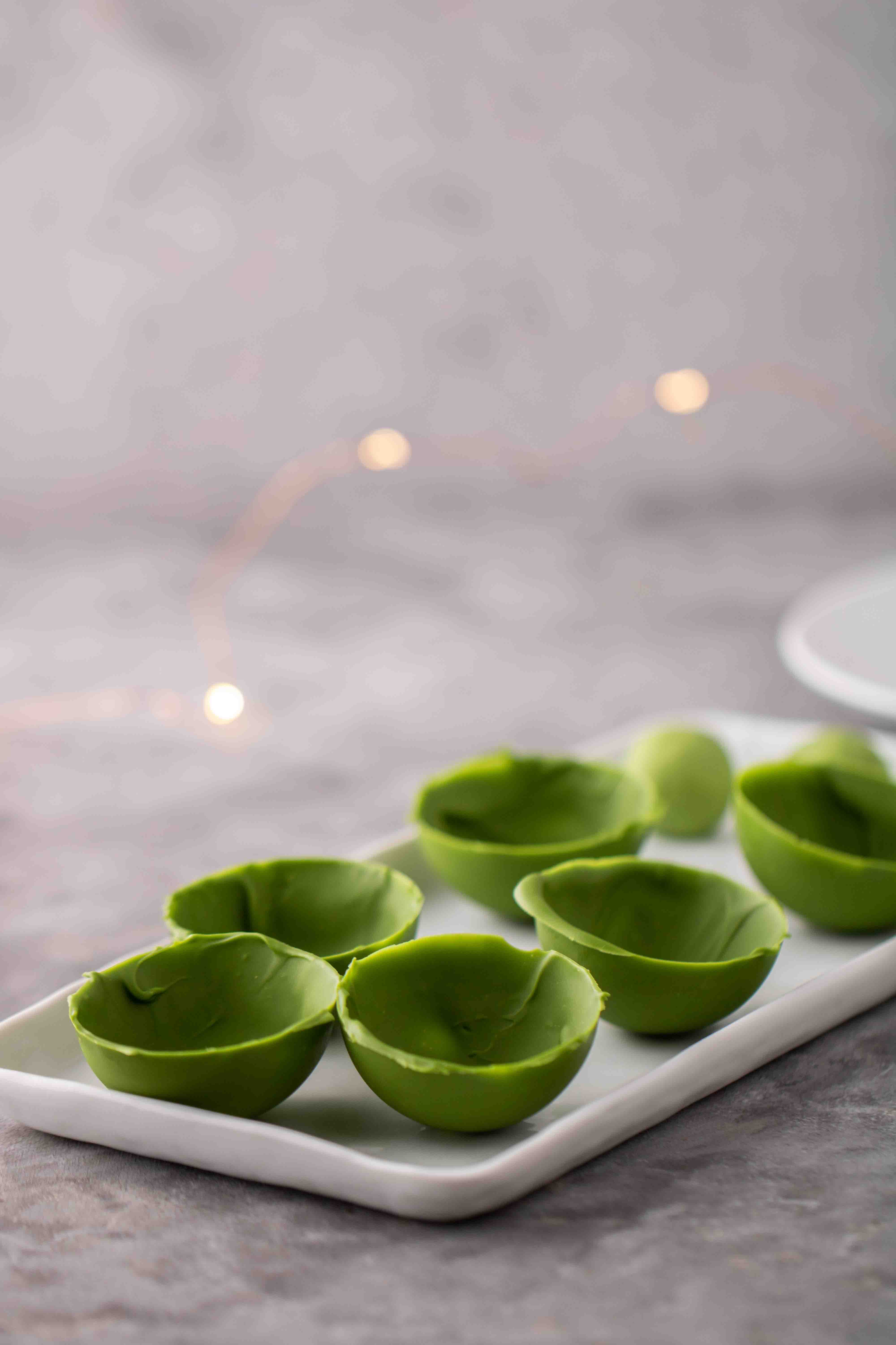 Cute Green Tea Matcha Hot Chocolate Bombs - Lifestyle of a Foodie