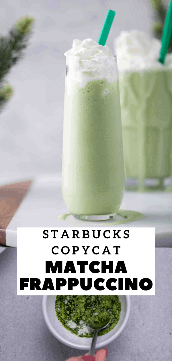 Starbucks Matcha Frappuccino Copycat Recipe - Lifestyle of a Foodie