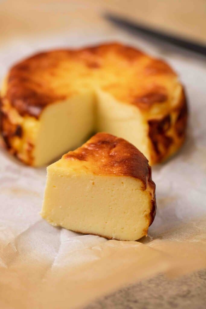 The Best 4-inch Small Burnt Basque Cheesecake for Two/One - Lifestyle ...