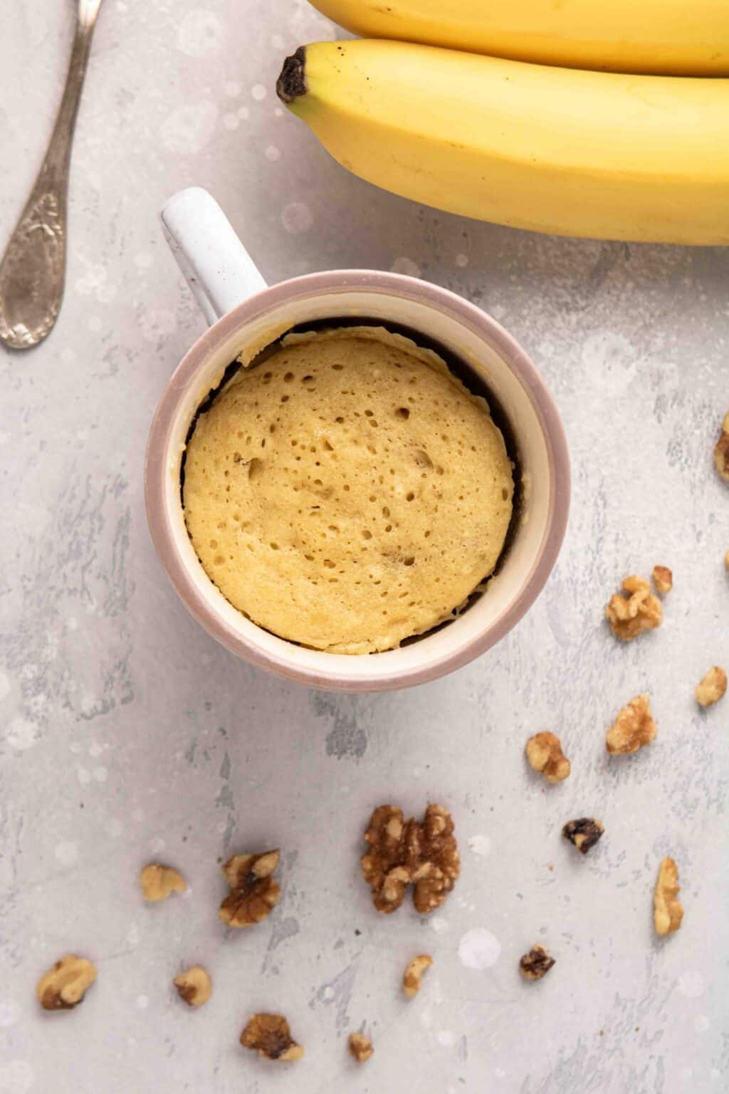 How to Make The Best Banana Bread Mug Cake Recipe - Lifestyle of a Foodie