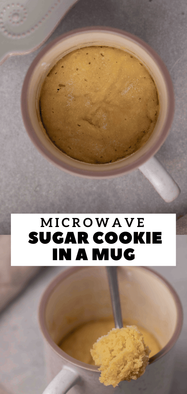 The Softest Sugar Cookie in a Mug ever! - Lifestyle of a Foodie