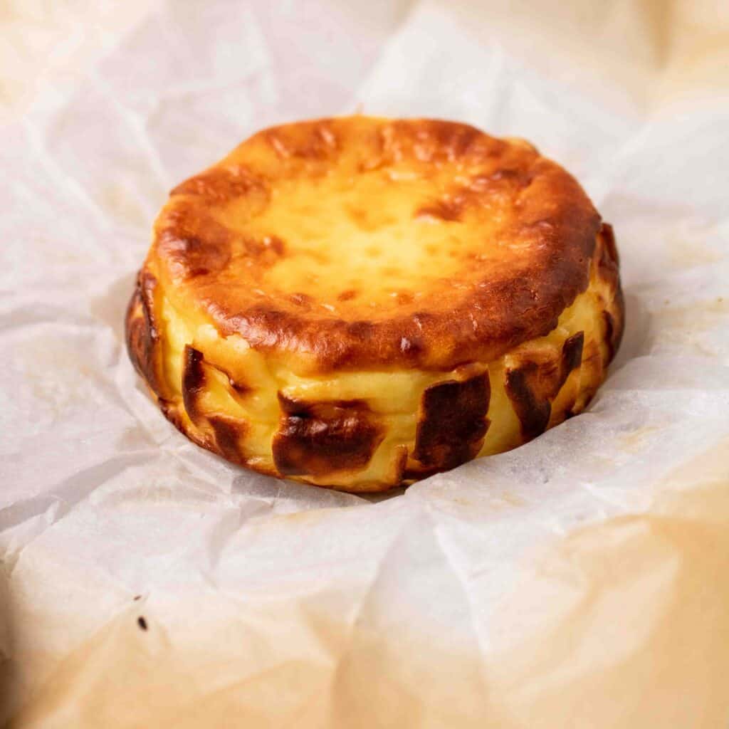 The Best 4-inch Small Burnt Basque Cheesecake for Two/One - Lifestyle ...