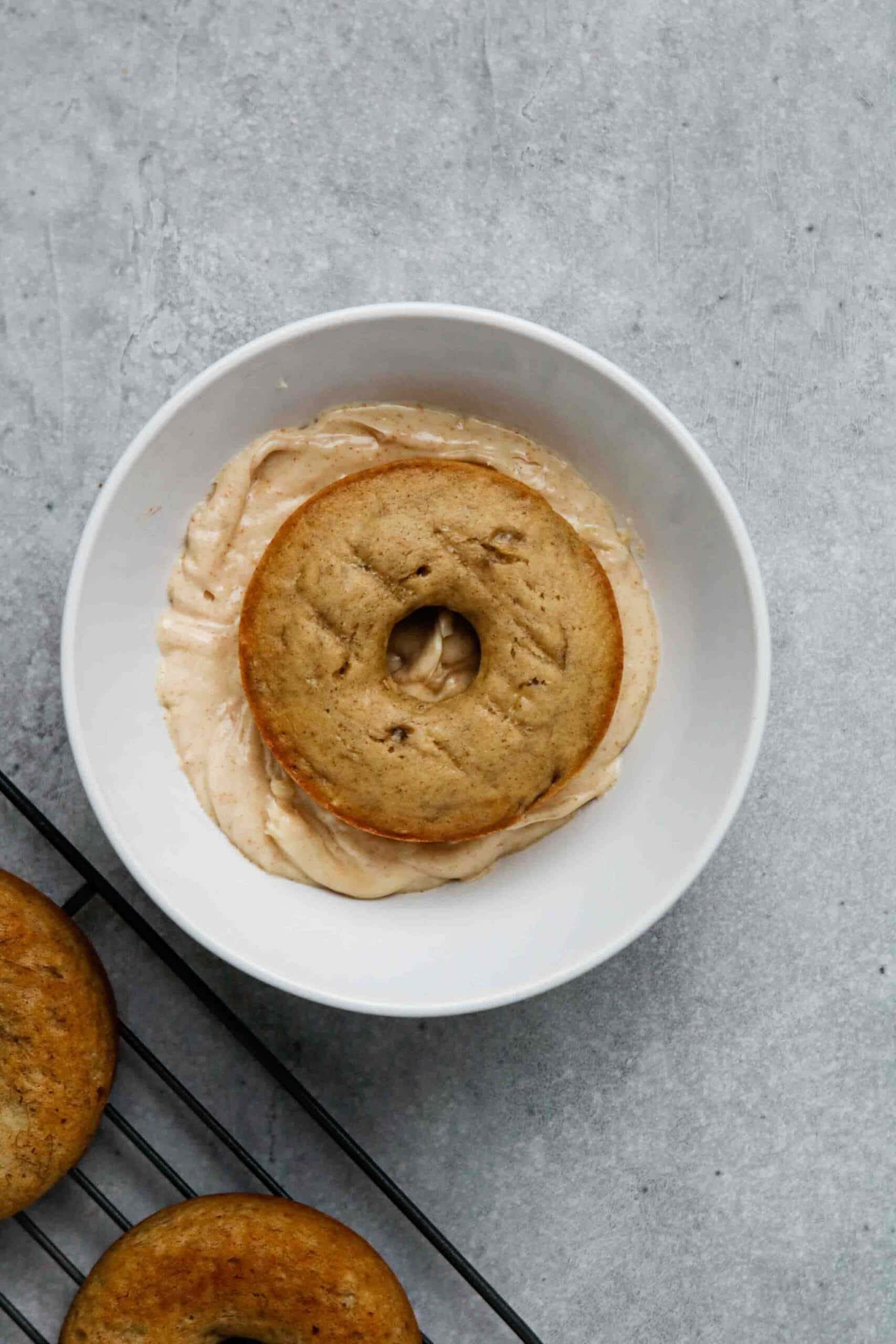 Baked Banana Donuts with Brown Butter Glaze - Lifestyle of a Foodie
