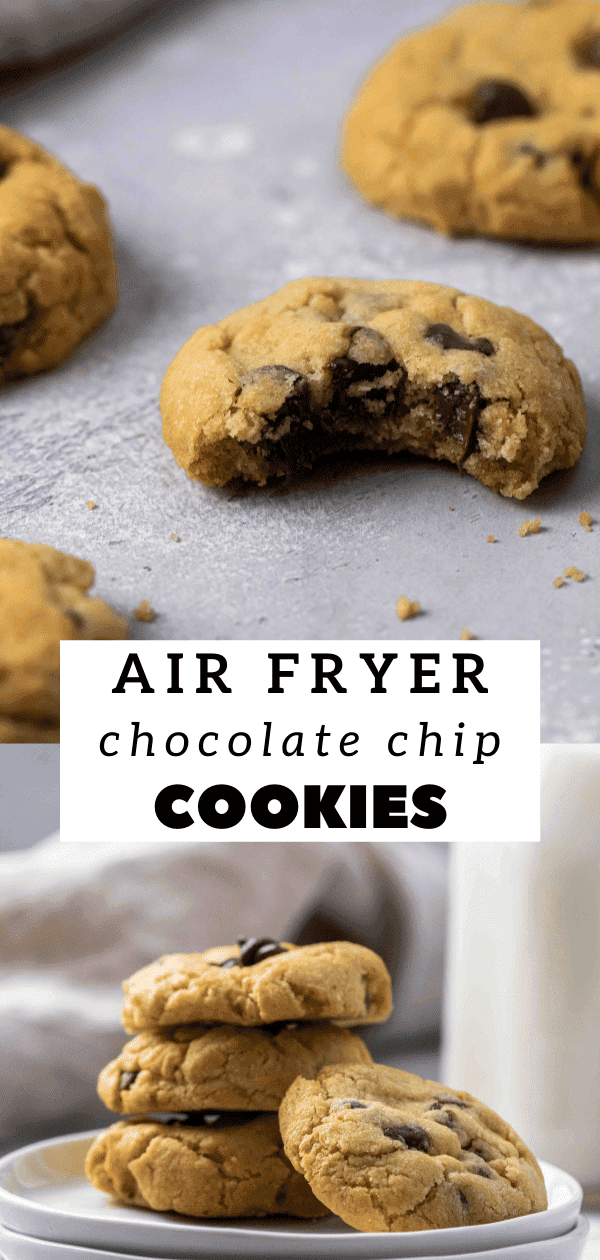 Soft and Chewy Air Fryer Chocolate Chip Cookies - Lifestyle of a Foodie