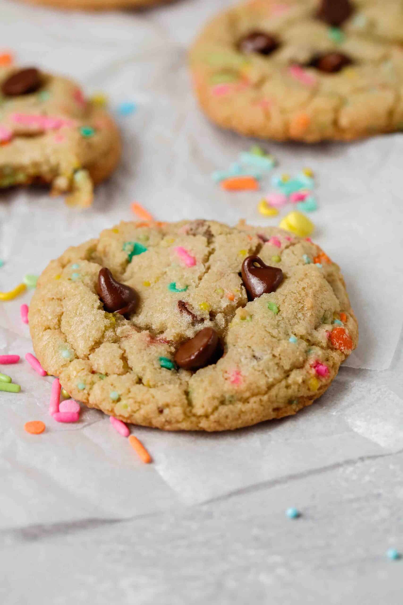 Easter Chocolate chip cookies without Candy - Lifestyle of a Foodie