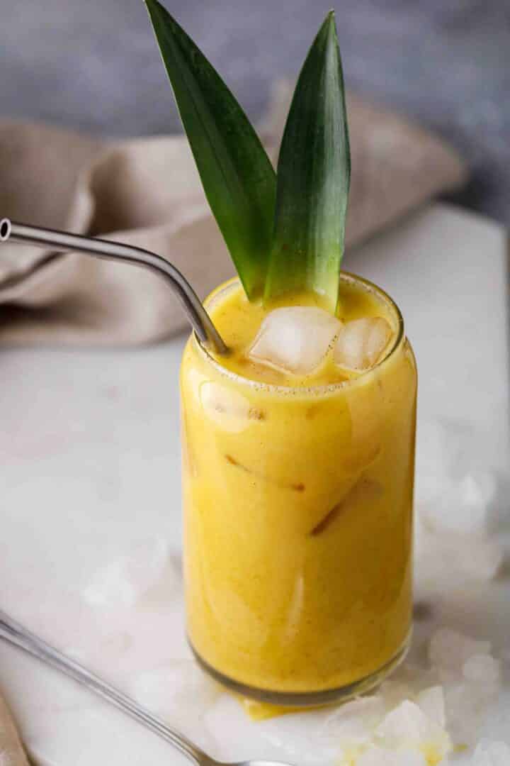 Iced Golden Ginger Drink Starbucks Copycat recipe - Lifestyle of a Foodie