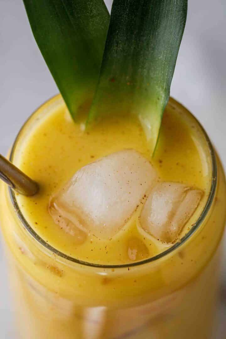 Iced Golden Ginger Drink Starbucks Copycat recipe - Lifestyle of a Foodie