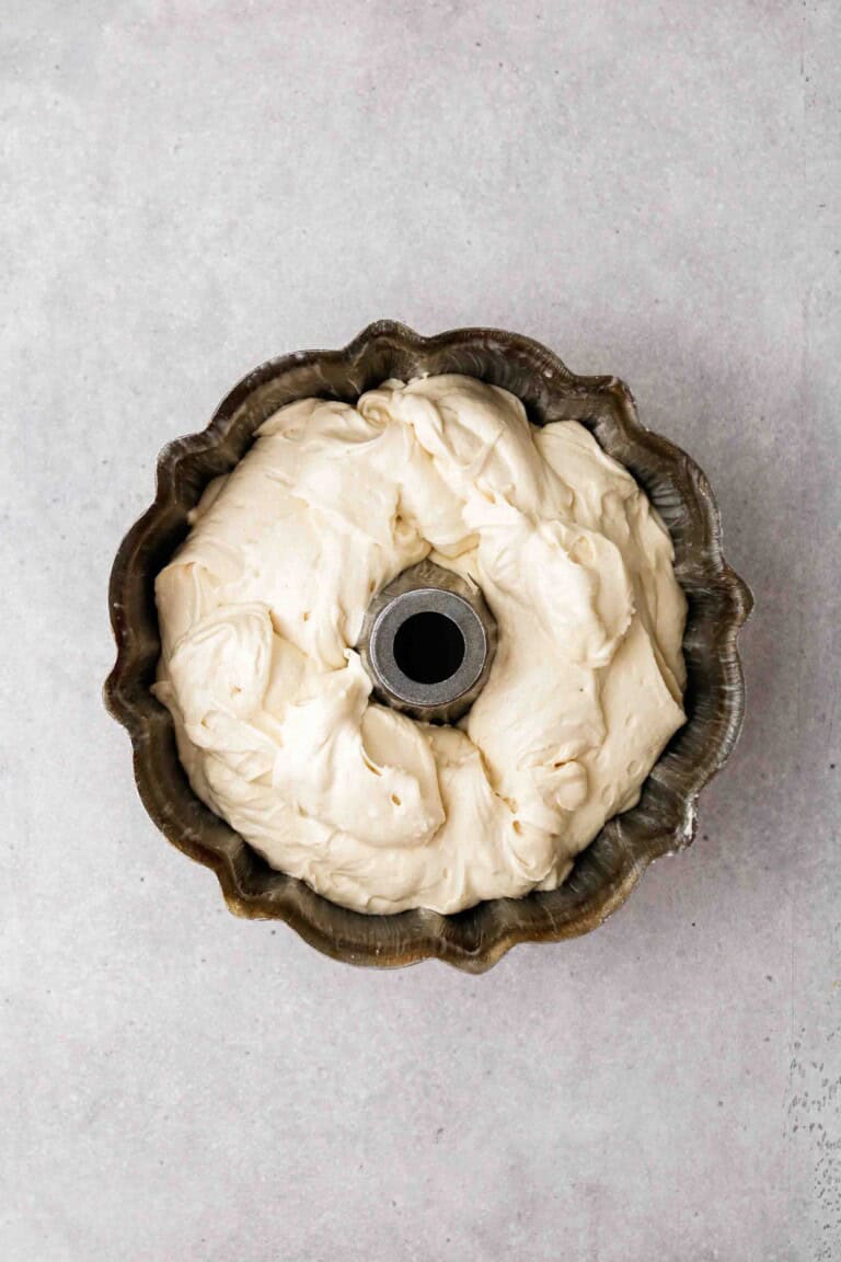 The Best Moist Vanilla Bundt Cake - Lifestyle of a Foodie