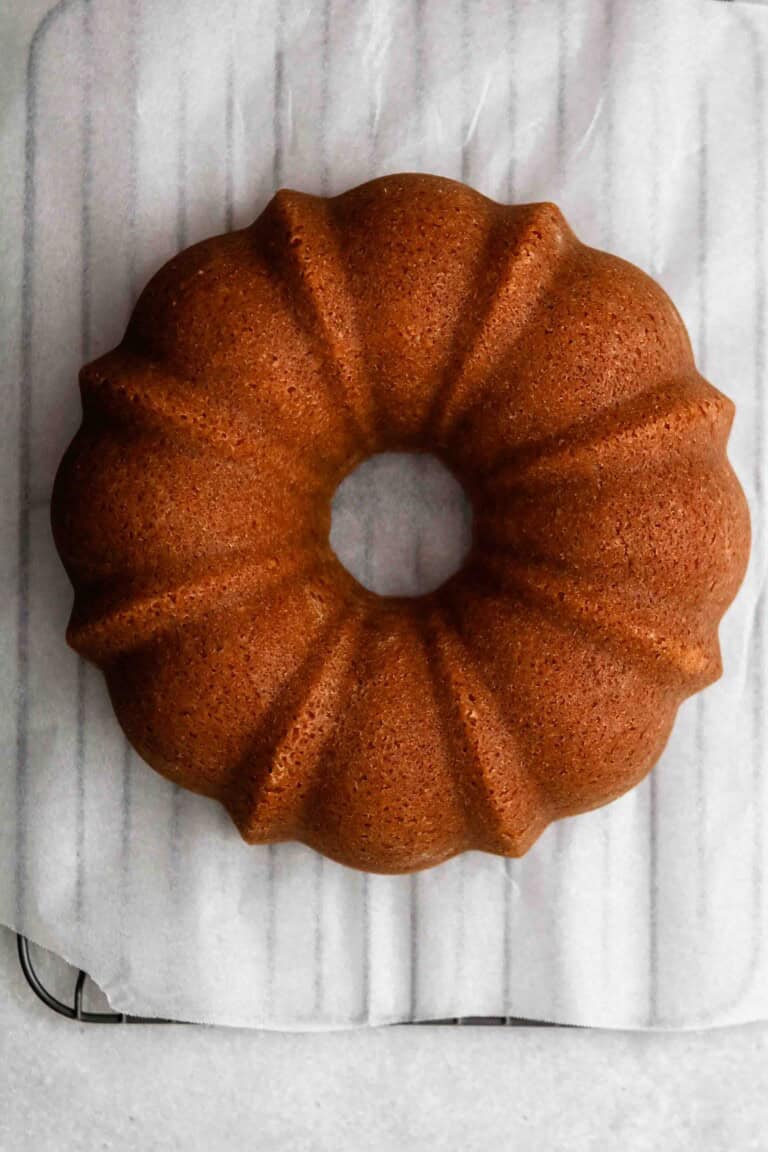 The Best Moist Vanilla Bundt Cake - Lifestyle of a Foodie