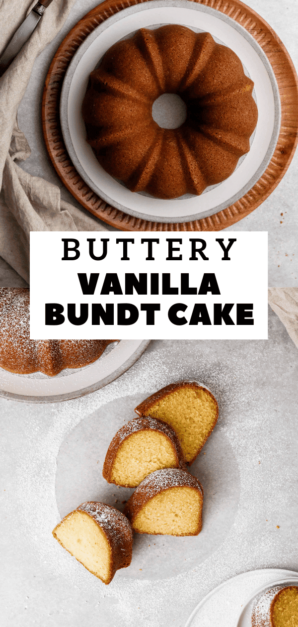 The Best Moist Vanilla Bundt Cake - Lifestyle of a Foodie