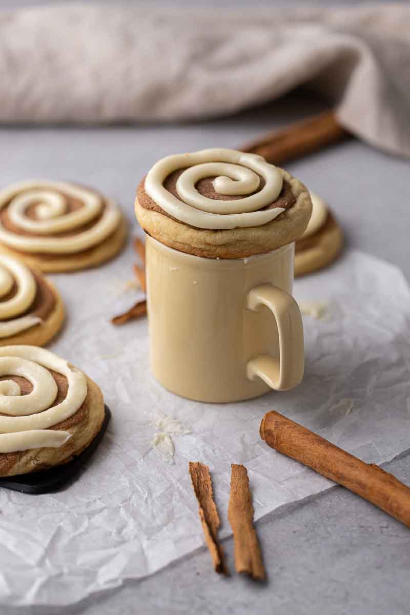 CRUMBL Cinnamon Swirl Cookies copycat recipe - Lifestyle of a Foodie