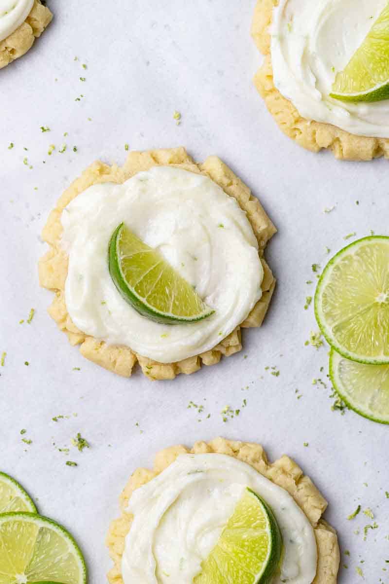 Tropical Chilled CRUMBL Coconut Lime Cookies - Lifestyle of a Foodie