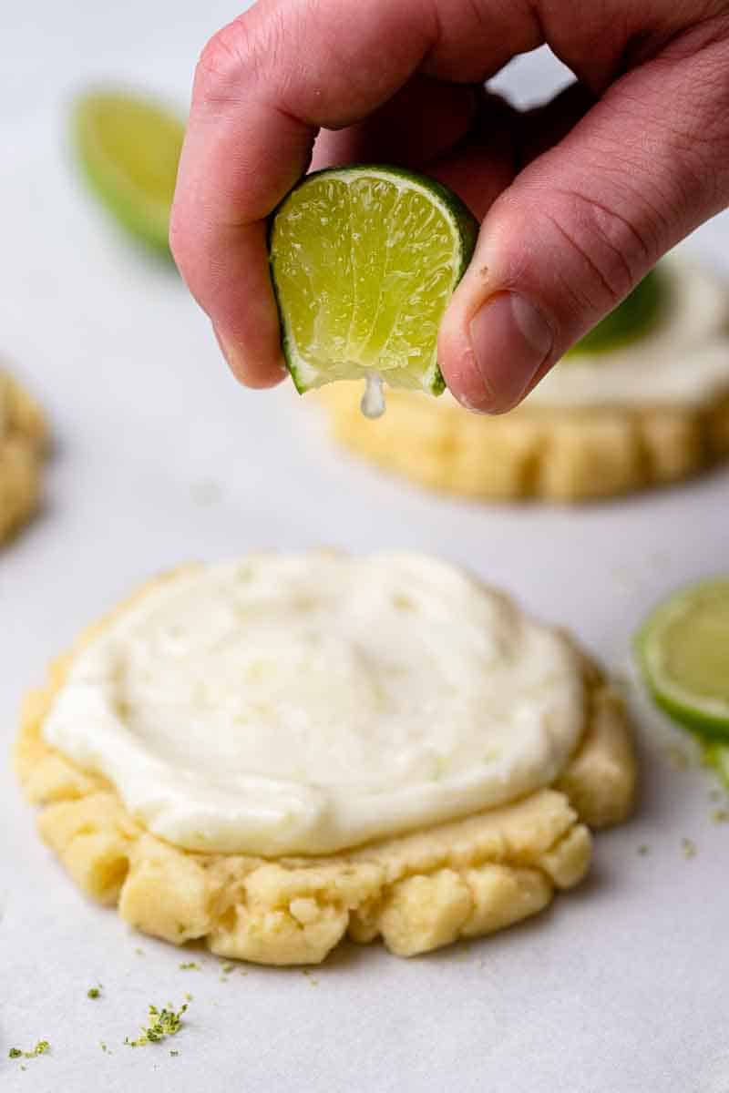 Tropical Chilled CRUMBL Coconut Lime Cookies - Lifestyle of a Foodie