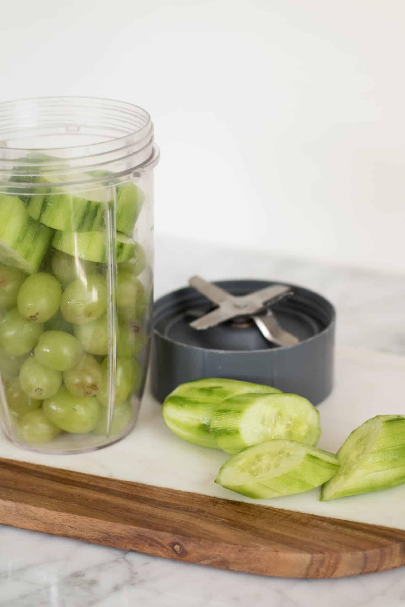 Cucumber Grape Lemon Cooler - Lifestyle of a Foodie