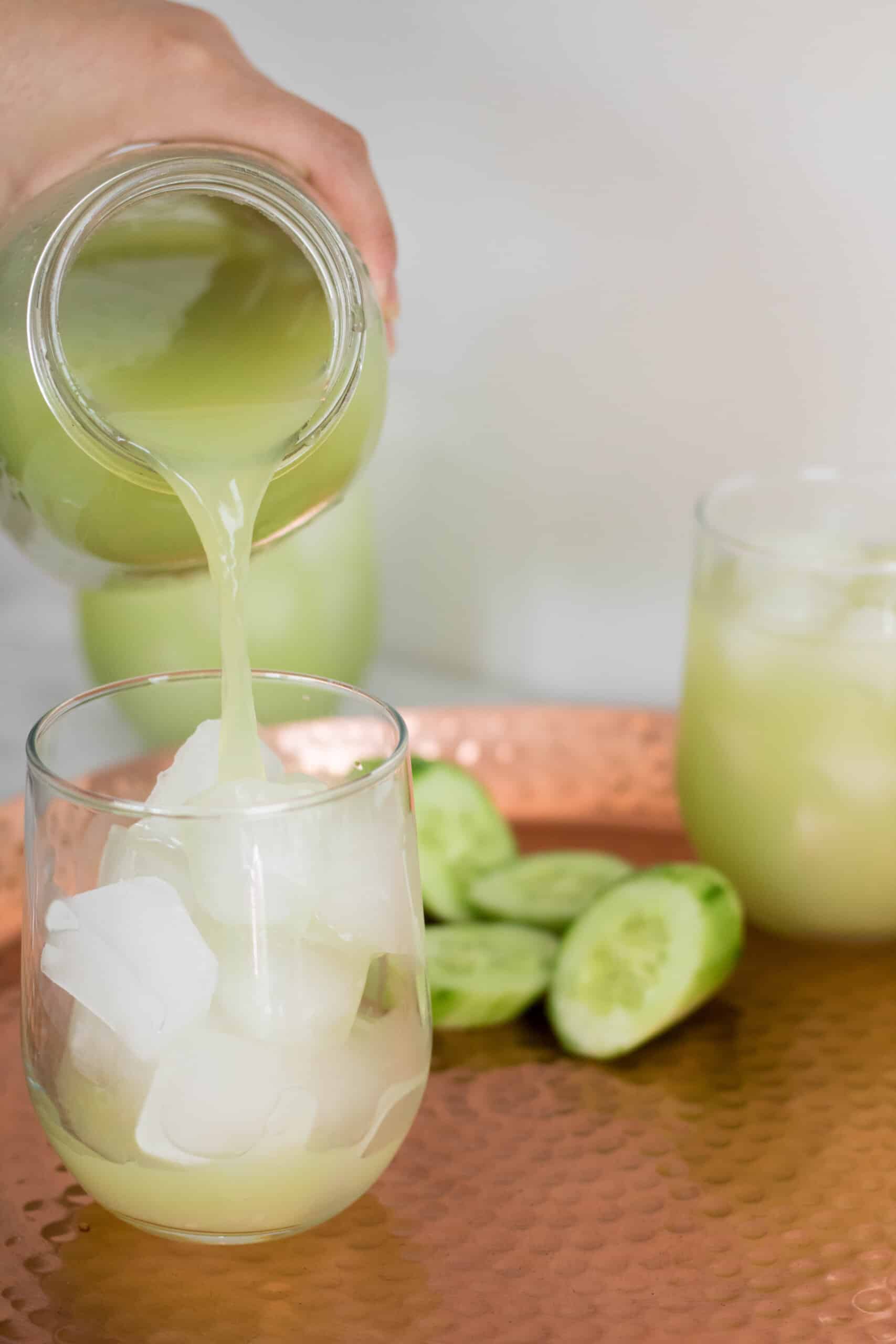 Cucumber Grape Lemon Cooler - Lifestyle of a Foodie