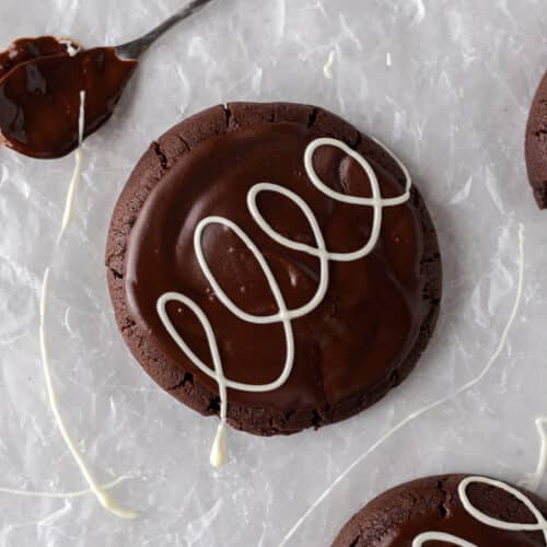 Crumbl Chocolate Mallow Cupcake Cookies - Lifestyle of a Foodie