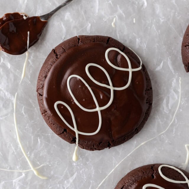 Crumbl Chocolate Mallow Cupcake Cookies - Lifestyle of a Foodie